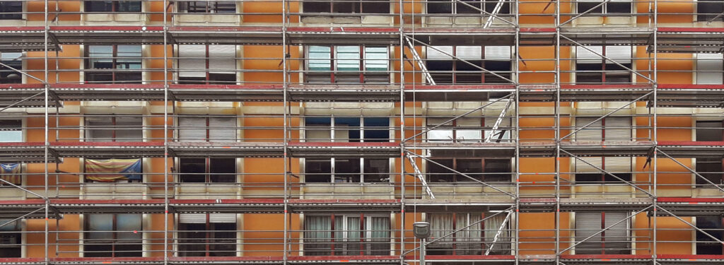 Andamios para fachadas » Alquiler y venta » Grupo ALCO